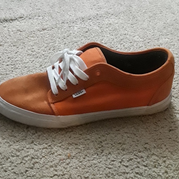Vans | Shoes | Orange Vans | Poshmark